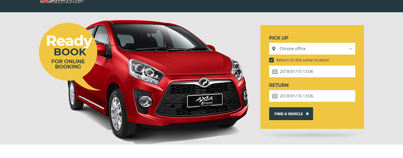 How To Book – SCR Car Rental | Kereta Sewa SCR