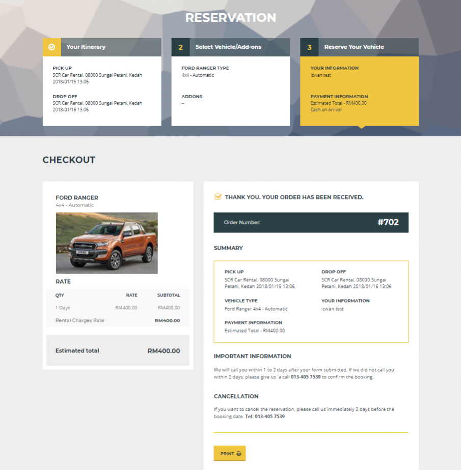 How To Book – SCR Car Rental | Kereta Sewa SCR