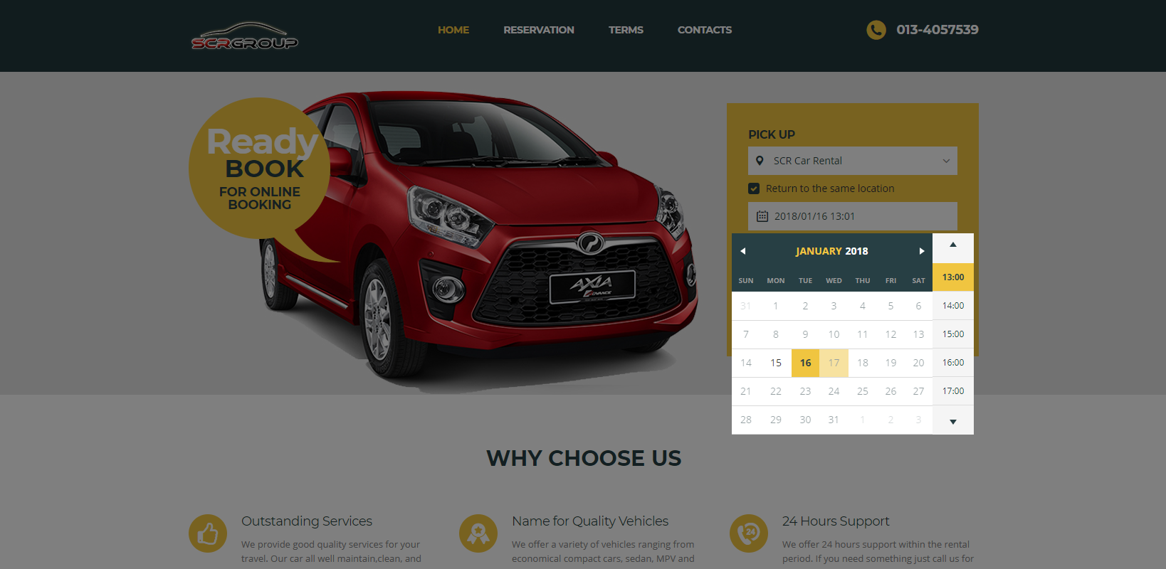 How To Book – SCR Car Rental | Kereta Sewa SCR